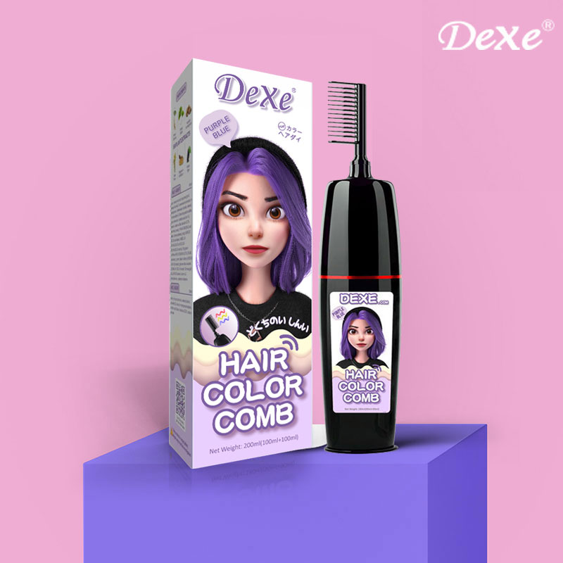 Hair color shampoo comb 200ml - Black Hair Shampoo | Hair Building ...