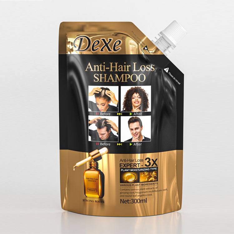 Dexe Anti-hair Loss Shampoo spray nozzle 300ml - Black Hair Shampoo ...