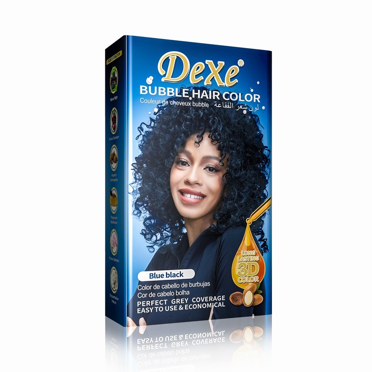 Dexe Permanent Hair Color Cream 80ml*2 - Black Hair Shampoo | Hair ...
