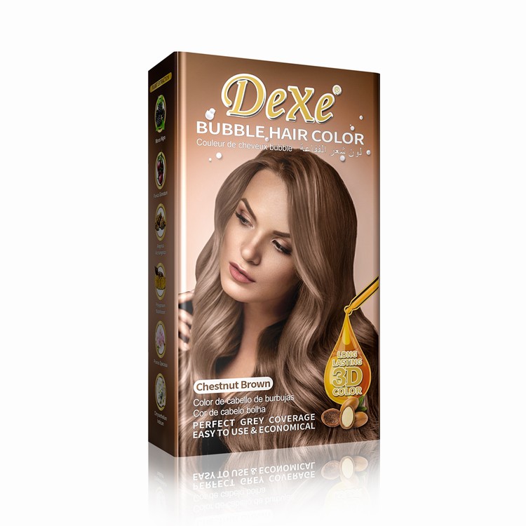 Dexe Permanent Hair Color Cream 80ml*2 - Black Hair Shampoo | Hair ...