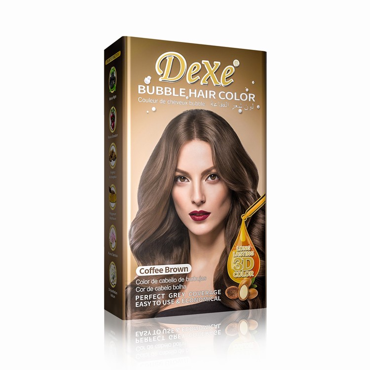 Dexe Permanent Hair Color Cream 80ml*2 - Black Hair Shampoo | Hair ...
