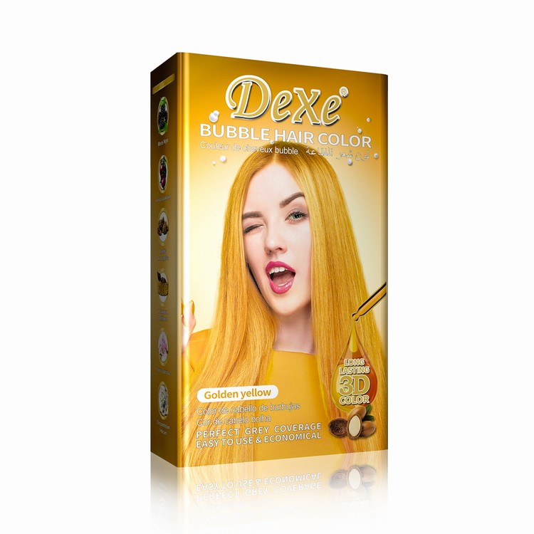 Dexe Permanent Hair Color Cream 80ml*2 - Black Hair Shampoo | Hair ...
