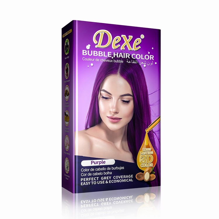 Dexe Permanent Hair Color Cream 80ml*2 - Black Hair Shampoo | Hair ...