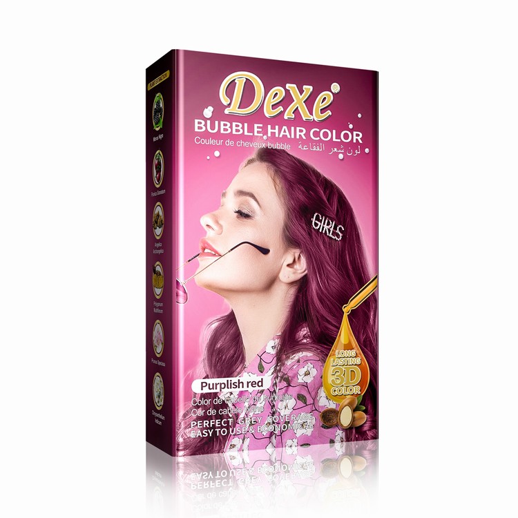 Dexe Permanent Hair Color Cream 80ml*2 - Black Hair Shampoo | Hair ...